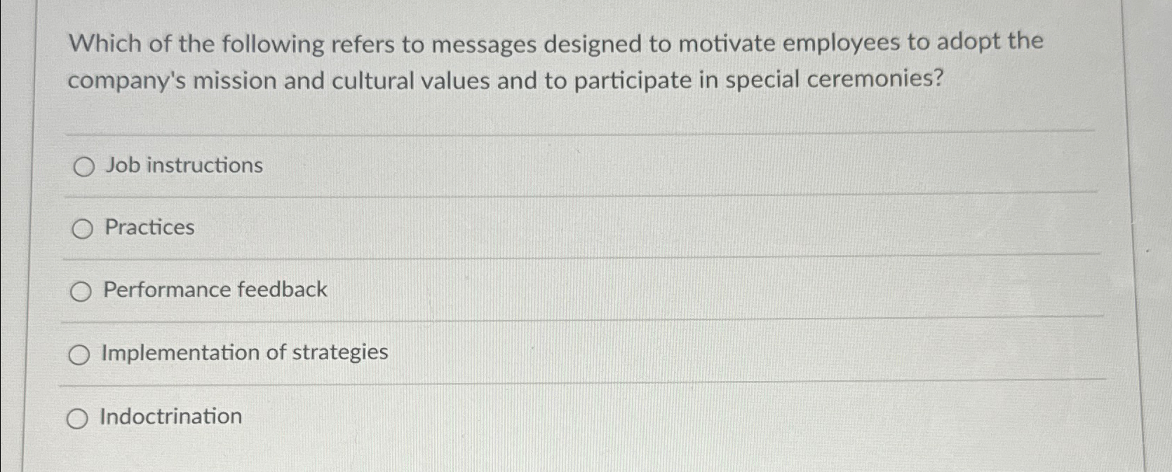 Solved Which of the following refers to messages designed to | Chegg.com