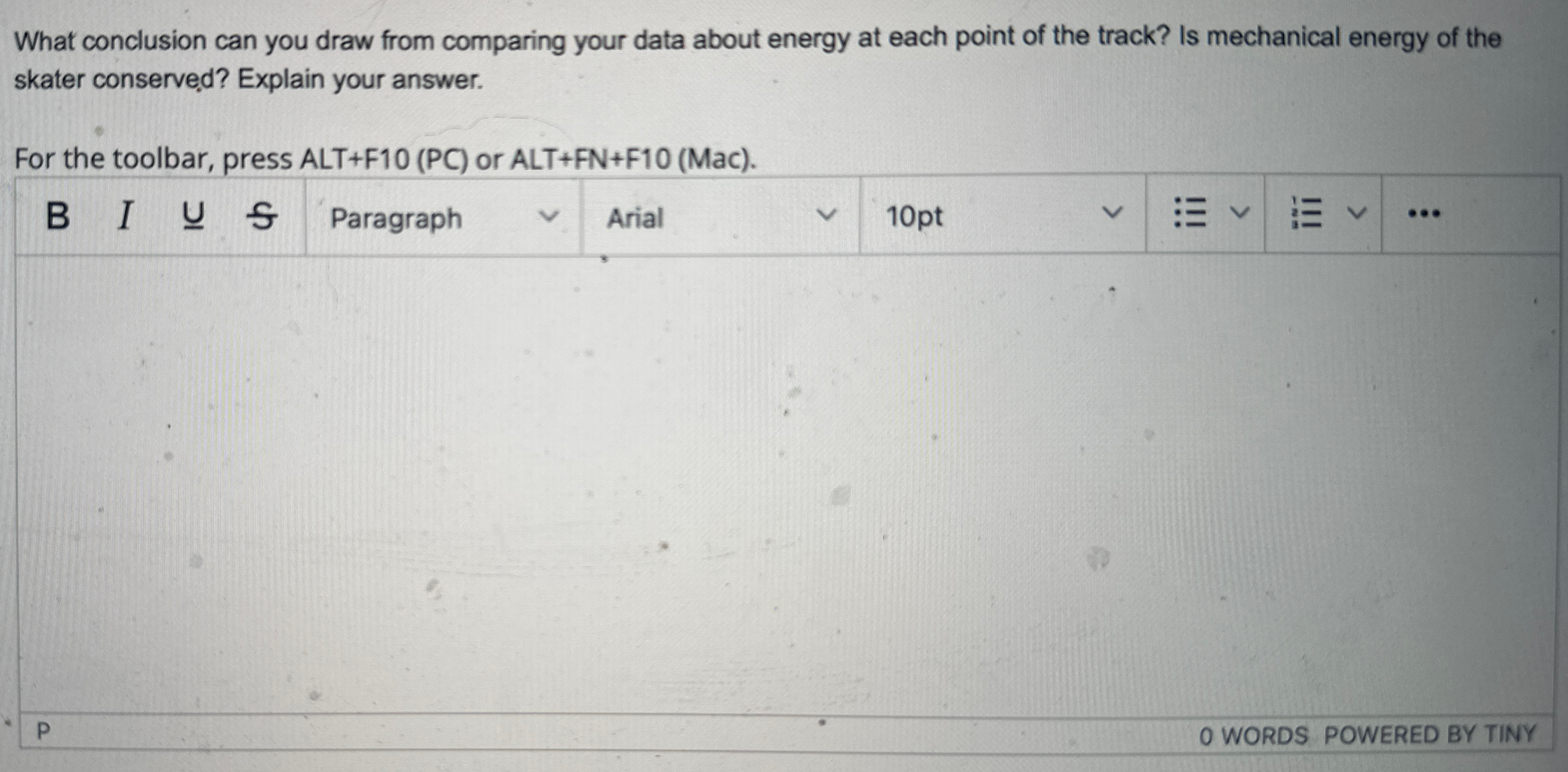 Solved What conclusion can you draw from comparing your data | Chegg.com