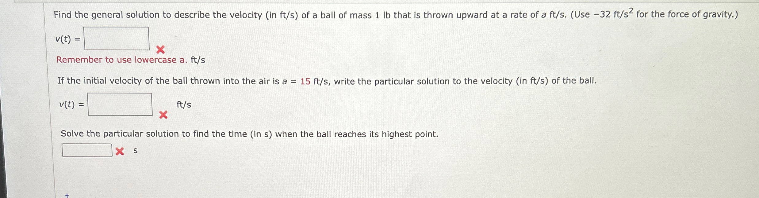 Solved Find the general solution to describe the velocity | Chegg.com