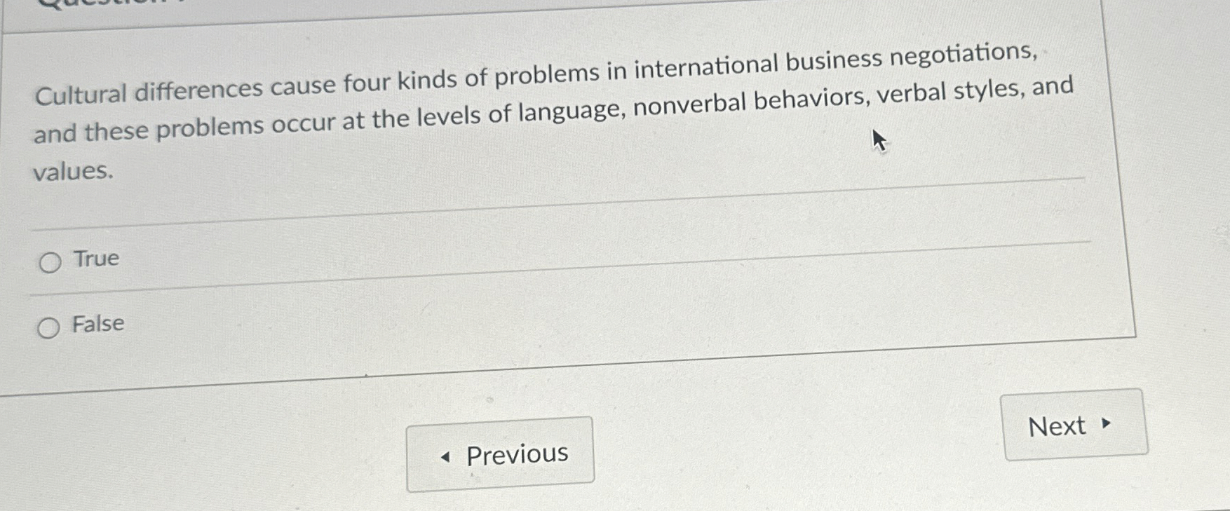 Solved Cultural differences cause four kinds of problems in | Chegg.com