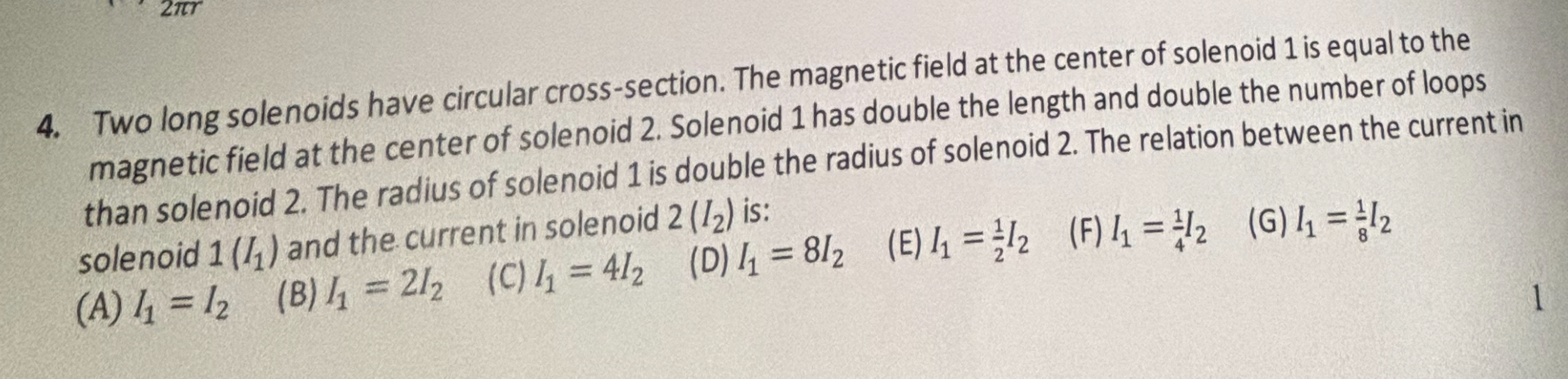 Solved Two long solenoids have circular cross-section. The | Chegg.com