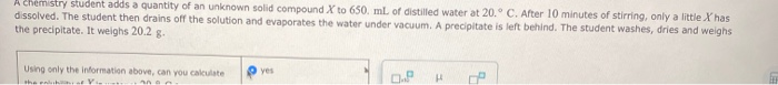 Solved Compound X has a molar mass of 416.48 g-mol and the | Chegg.com