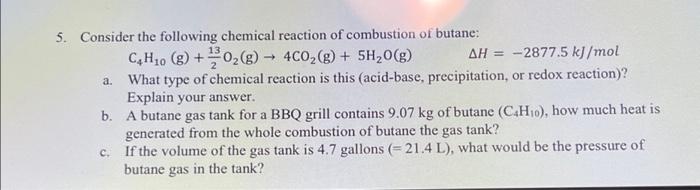 Solved Consider the following chemical reaction of | Chegg.com