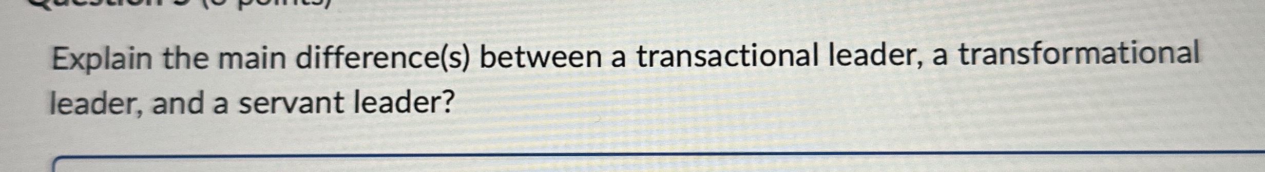 Solved Explain the main difference(s) ﻿between a | Chegg.com