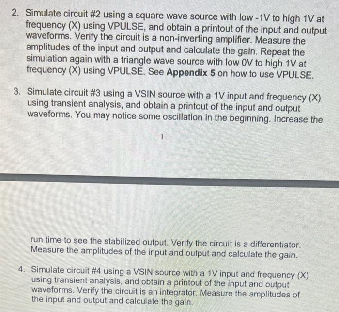 Solved please only use Pspice. the operating frequency is | Chegg.com