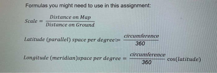 Solved Geography/Geomatics: Map scaleHi, these are 2 | Chegg.com