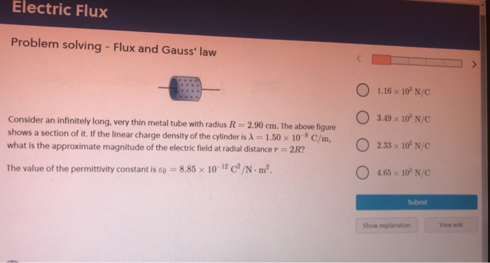 Solved Electric Flux Problem solving - Flux and Gauss' law | Chegg.com