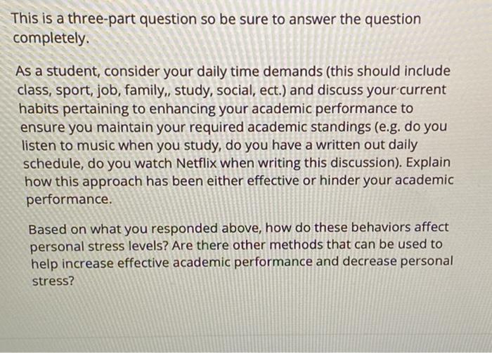 Solved This is a three-part question so be sure to answer | Chegg.com