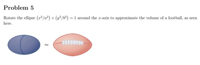 Solved Rotate the ellipse (x2/a2)+(y2/b2)=1 around the | Chegg.com