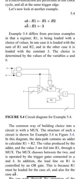 Solved 1. Draw hardware to implement the following RTL | Chegg.com