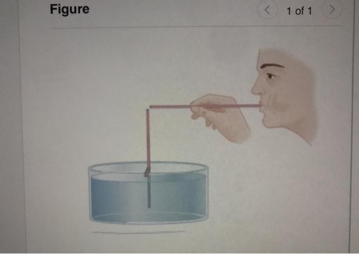 Solved part b: a person prepares to blow through a | Chegg.com