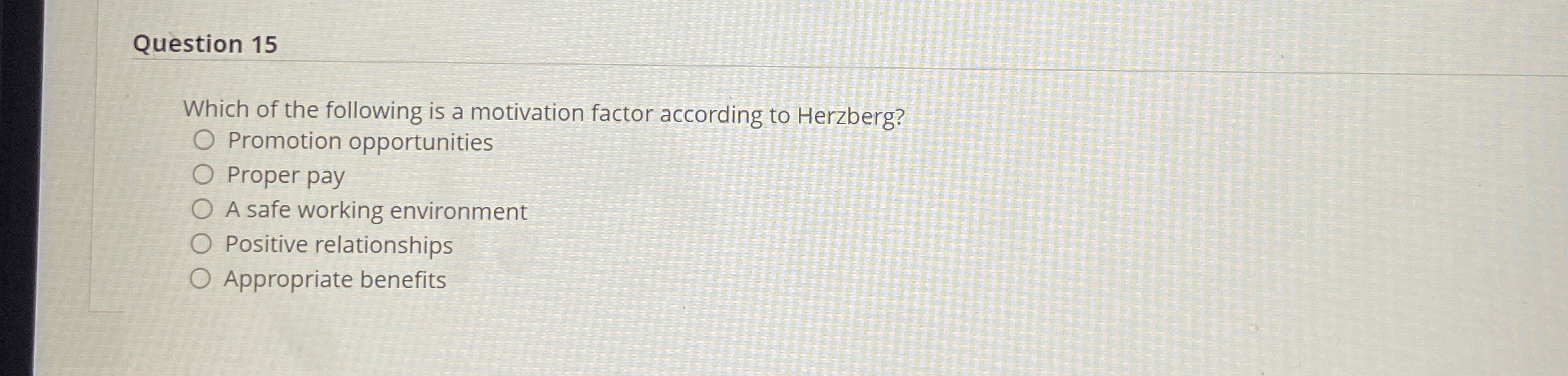 Solved Question 15Which of the following is a motivation | Chegg.com Solved Question 15Which of the following is a motivation | Chegg.com