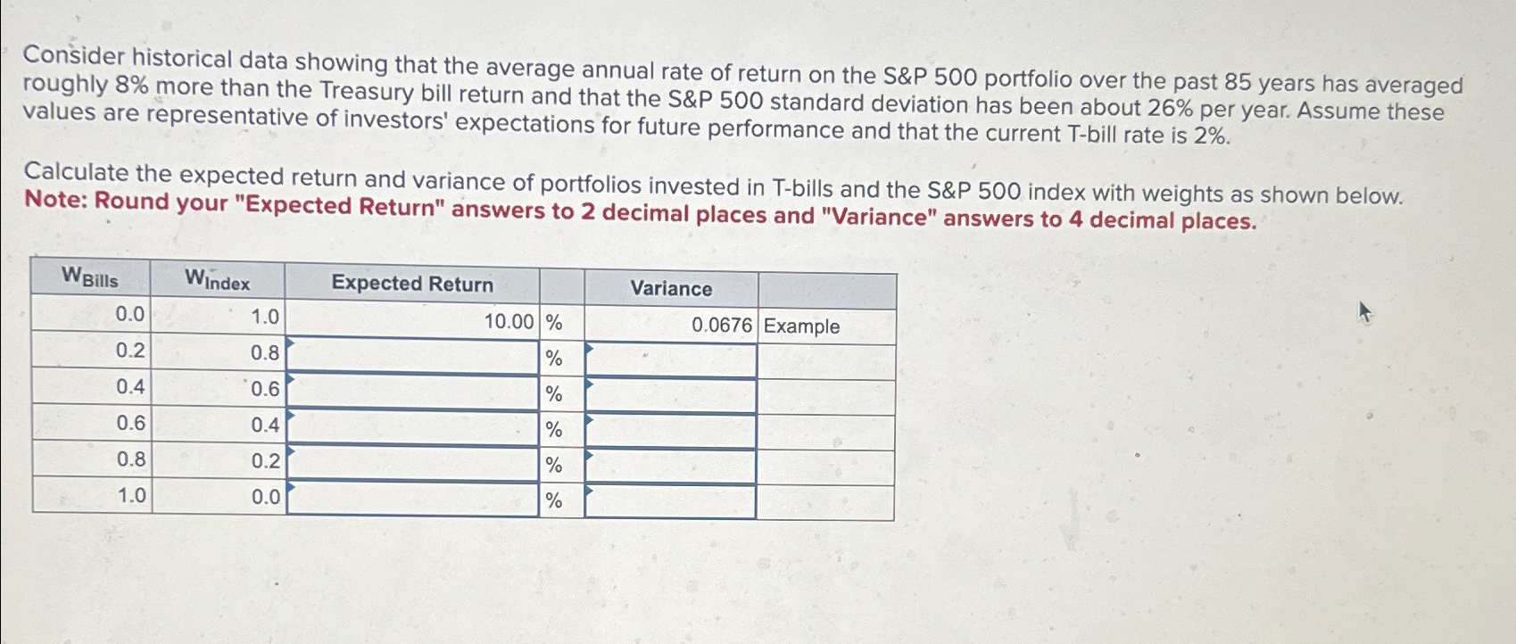 Solved Consider historical data showing that the average | Chegg.com