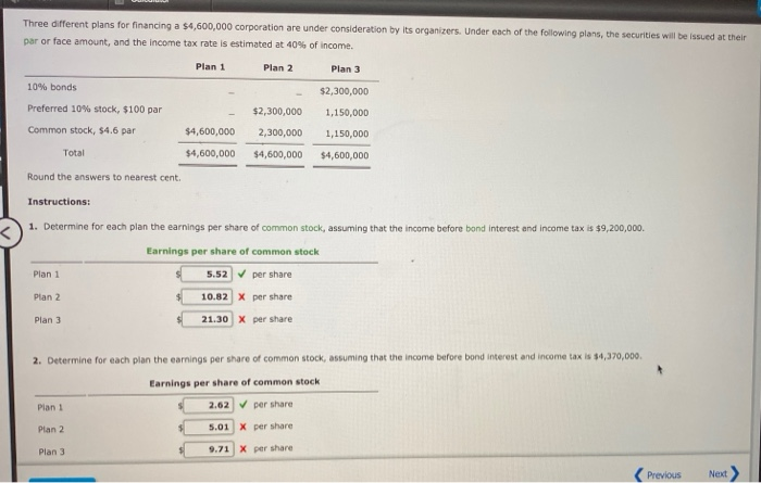 Solved Three different plans for financing a $4,600,000 | Chegg.com