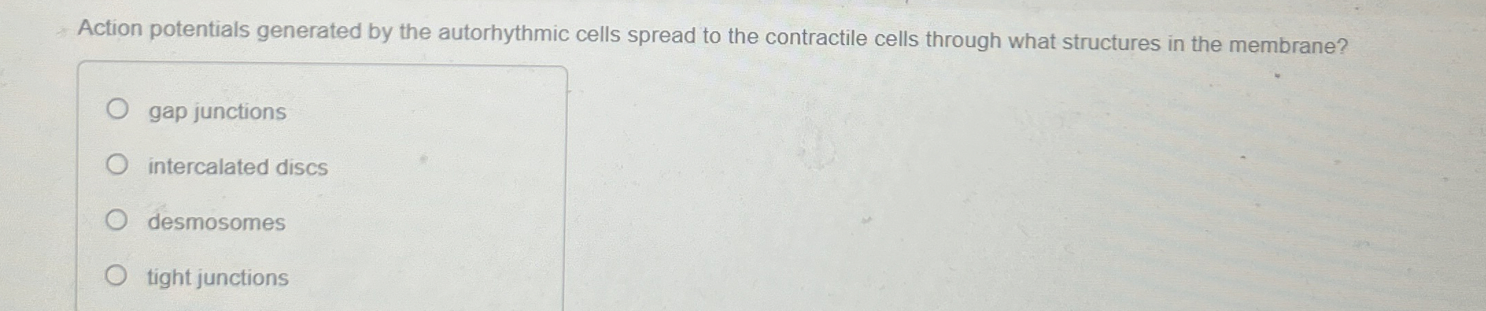 Solved Action potentials generated by the autorhythmic cells | Chegg.com