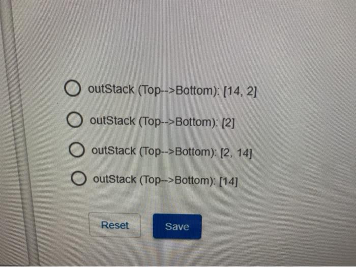 Solved Consider a queue of integers inQueue and a stack of | Chegg.com