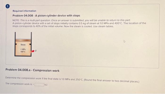Solved Required information Problem 04.008- A | Chegg.com
