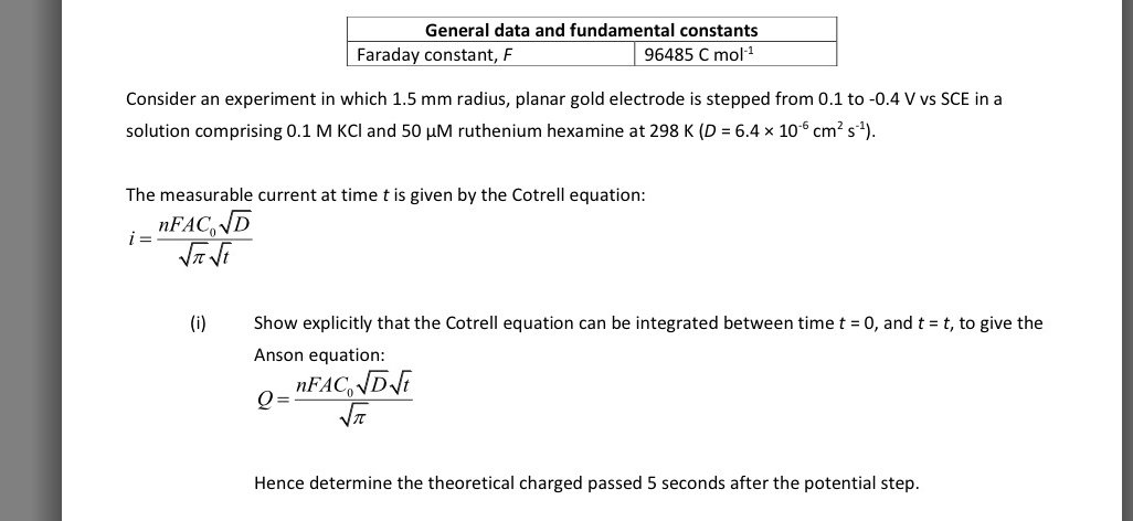 Solved \table[[General data and fundamental | Chegg.com