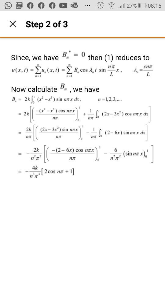 Solved of ed? Che 5-13 DEFLECTION OF THE STRING Find u(x, t) | Chegg.com