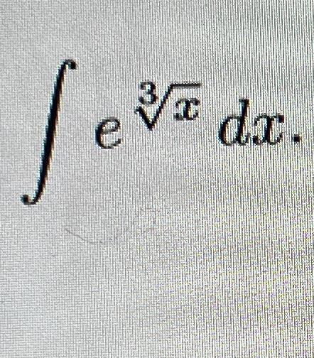 ∫﻿﻿ex3 | Chegg.com