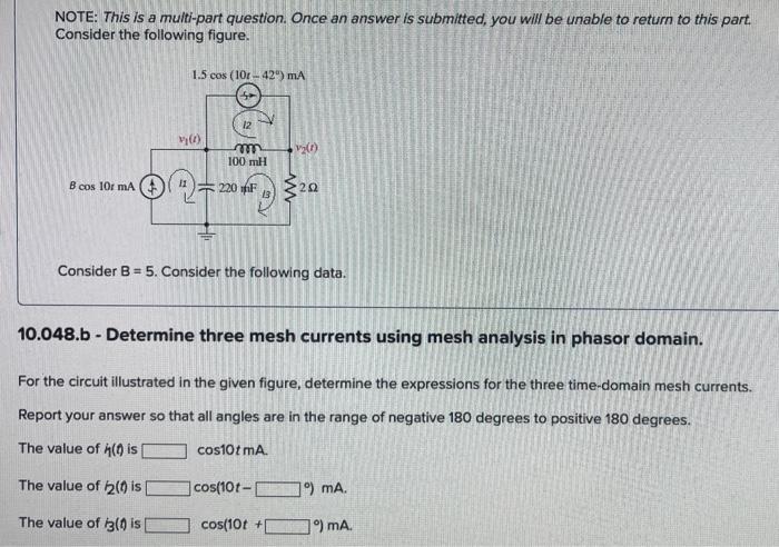 Solved NOTE: This is a multi-part question. Once an answer | Chegg.com