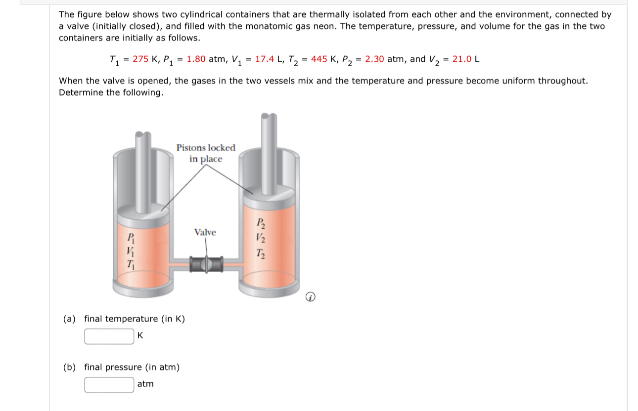 The figure below shows two cylindrical containers | Chegg.com