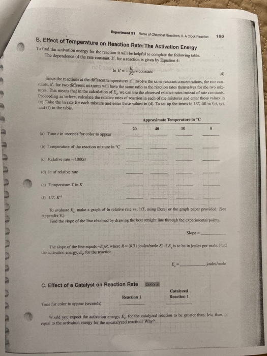 Name Mariely Section Experiment 21 Data and | Chegg.com