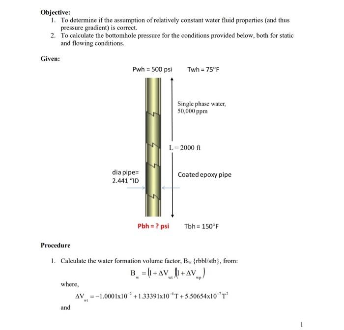 Plot injection rate, bwpd vs bottomhole pressure, | Chegg.com
