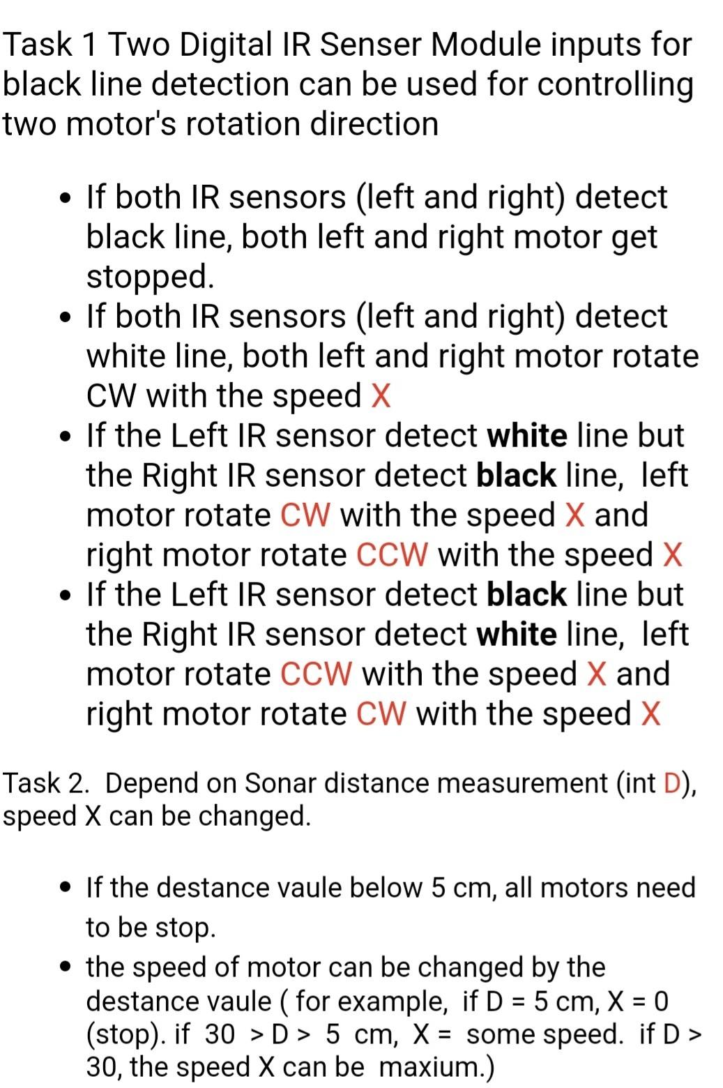 Task 3. Joystick inputs [Joystick Y(axis), Joystick | Chegg.com