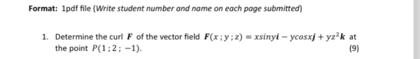 Solved Determine the curl F ﻿of the vector field | Chegg.com