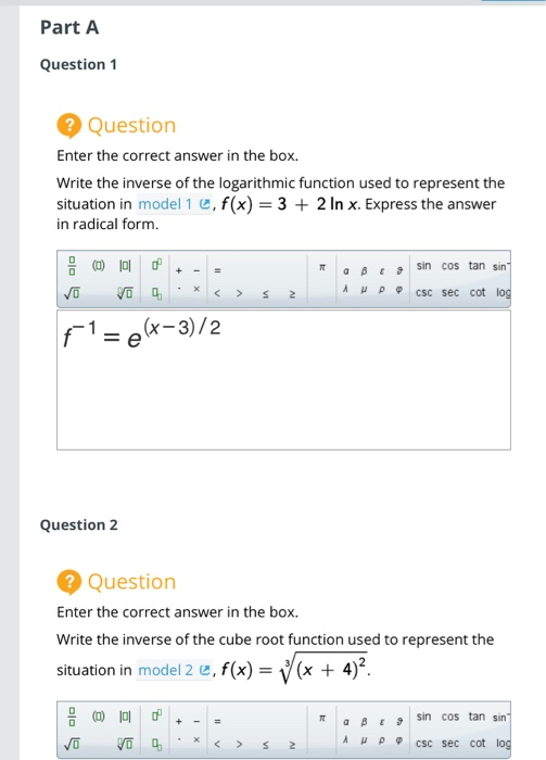 Solved Task 2 Print Modeling with Inverses In this activity, | Chegg.com