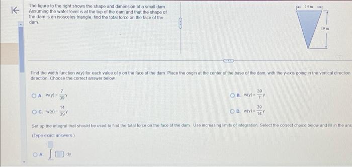 Solved The figure to the right shows the shape and dimension | Chegg.com