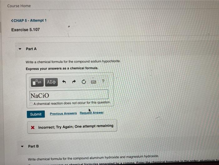 Solved Course Home | Chegg.com