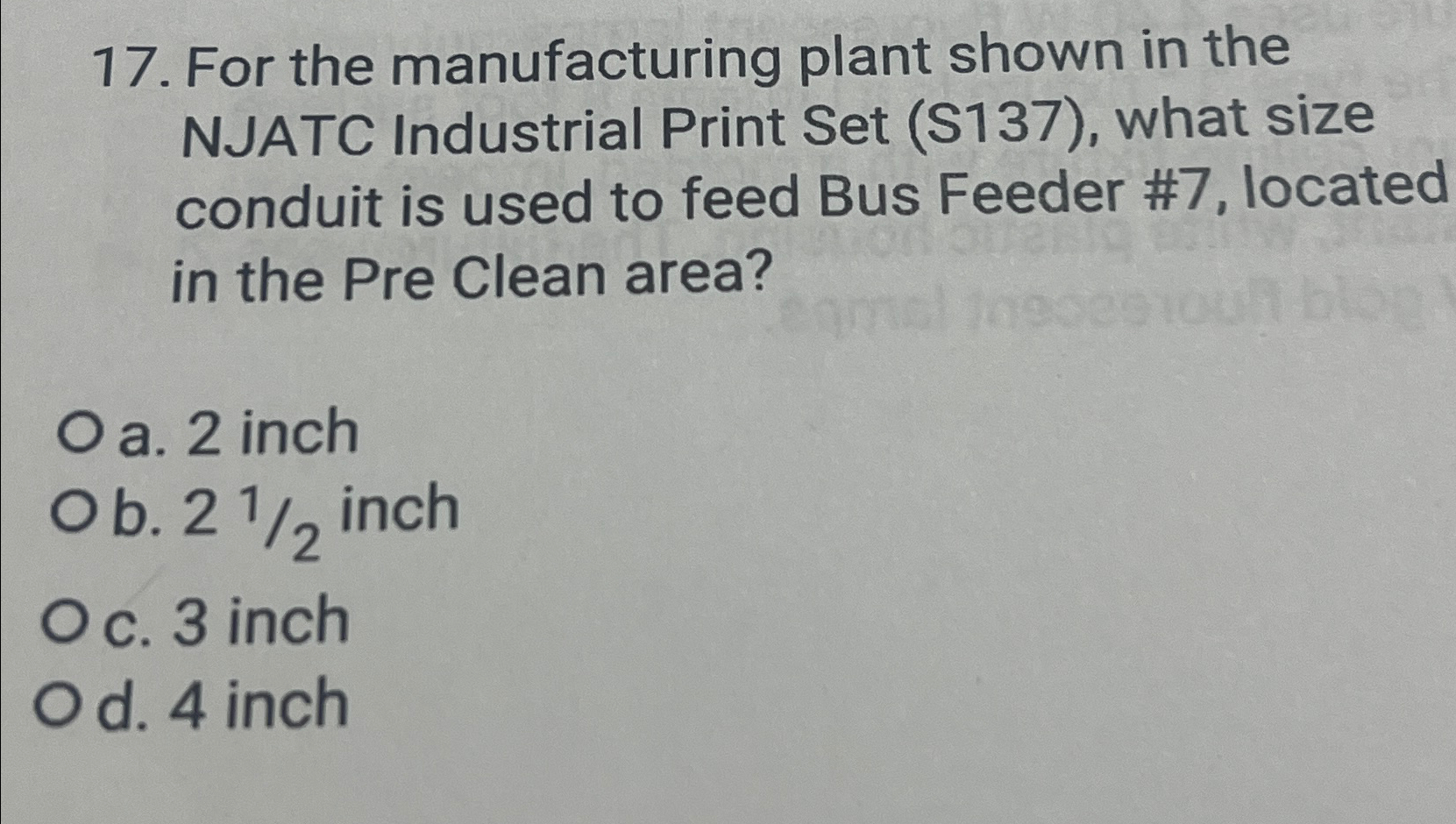 Solved For the manufacturing plant shown in the NJATC | Chegg.com