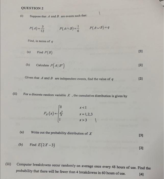 The examination scores on a 60-point were randomly | Chegg.com