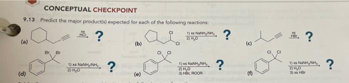 Solved CONCEPTUAL CHECKPOINT 9.13 Predict the major | Chegg.com