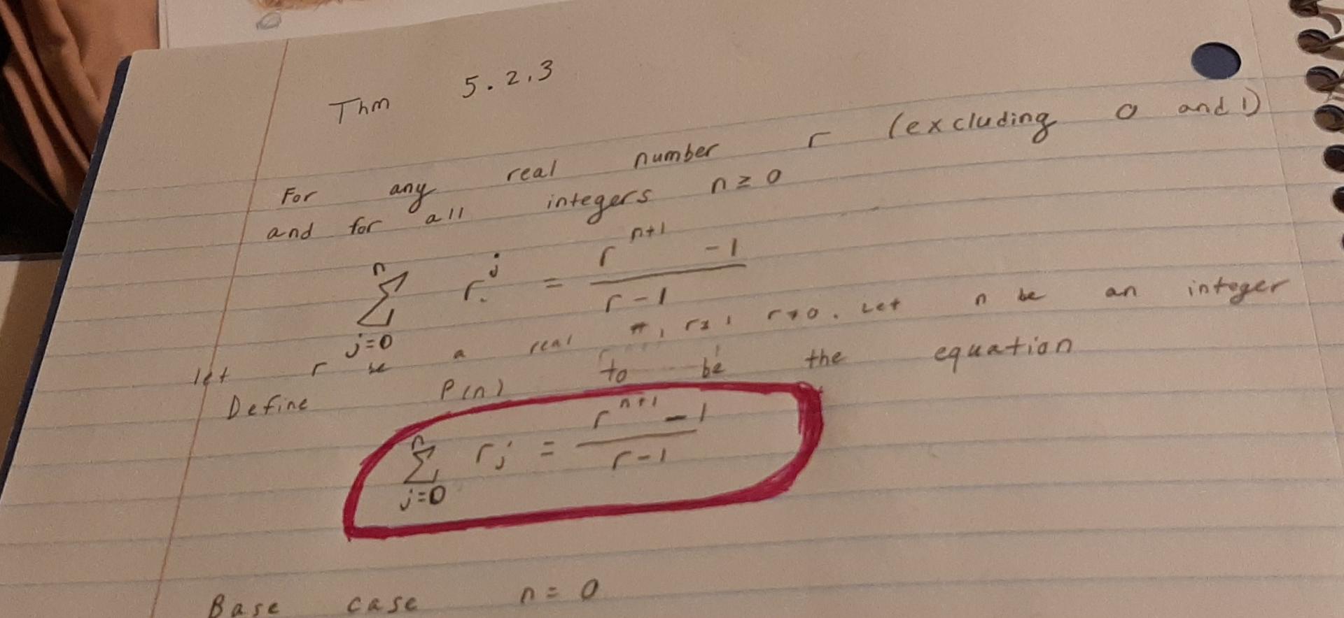 Solved 5.2.3 Thm and ! (excluding For and any real number | Chegg.com