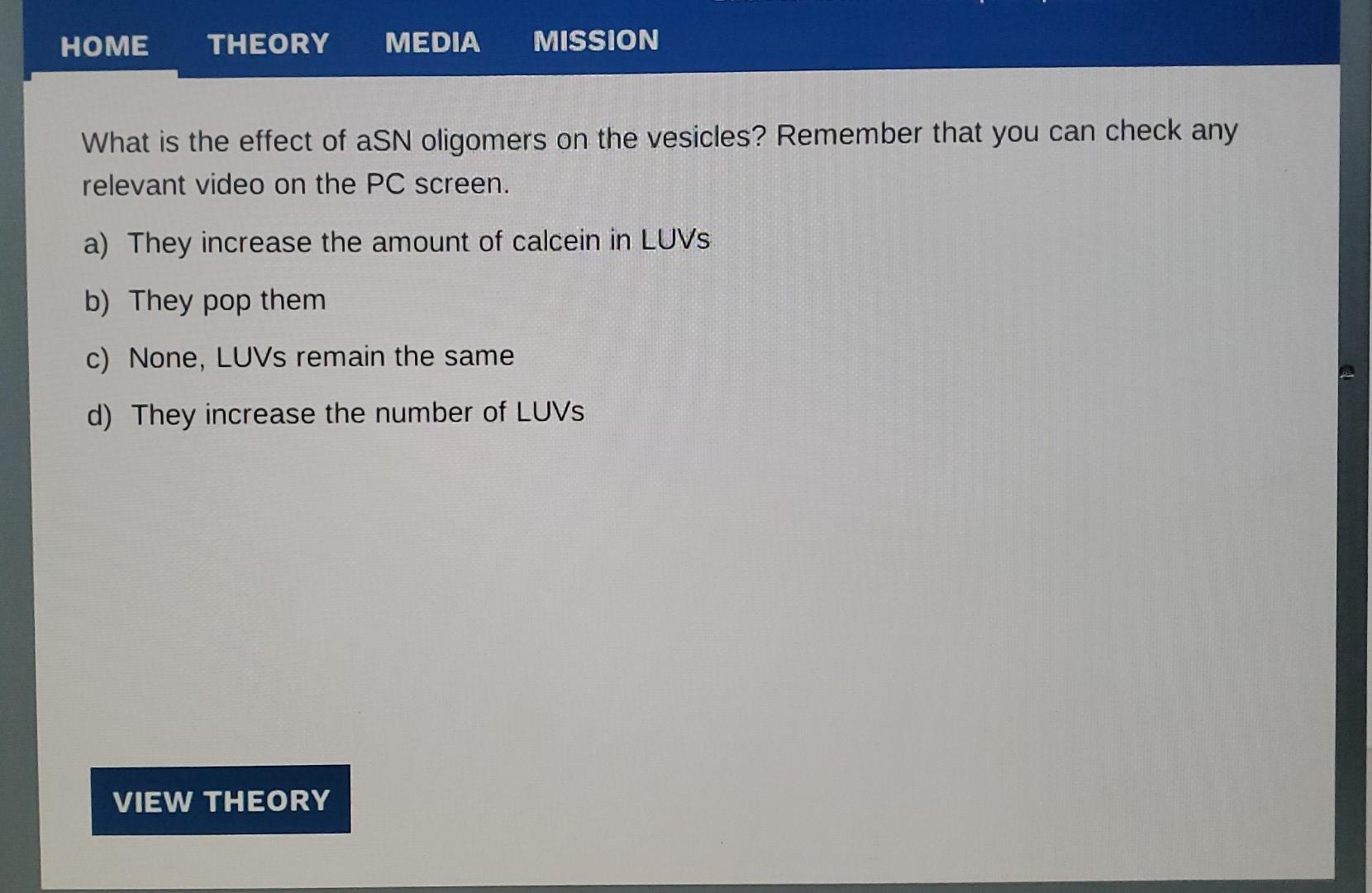 Solved HOME THEORY MEDIA MISSION What is the effect of aSN | Chegg.com