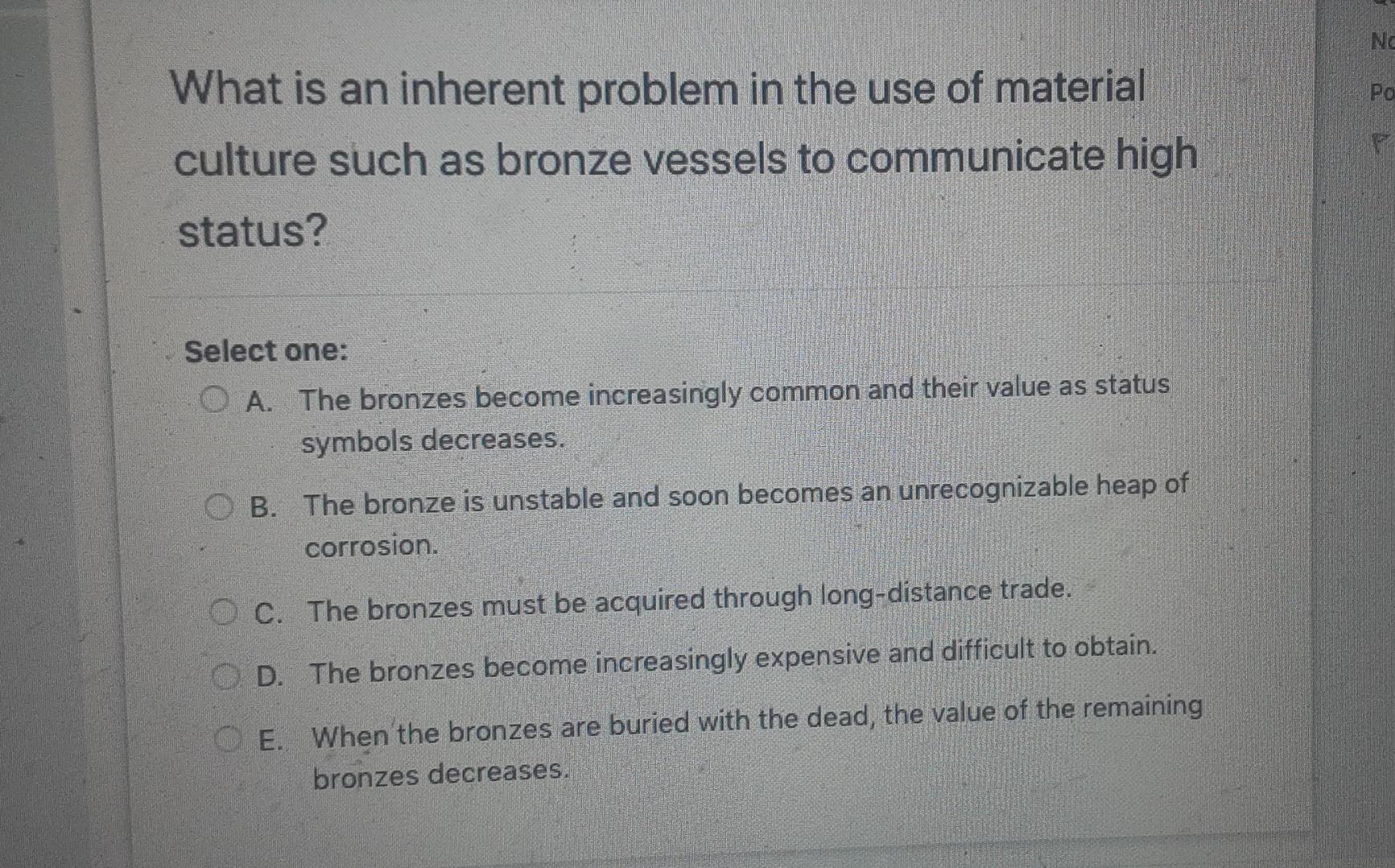 Solved Ne Po What is an inherent problem in the use of | Chegg.com