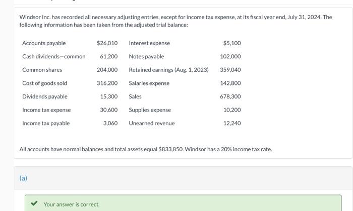 Solved post the exact closing entries to income summary | Chegg.com