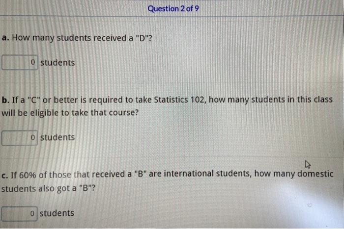 Solved etter grades on a Statistics 101 test from a class | Chegg.com