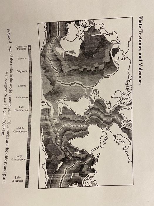 3. Compare the pattern of rock ages in the Pacific | Chegg.com