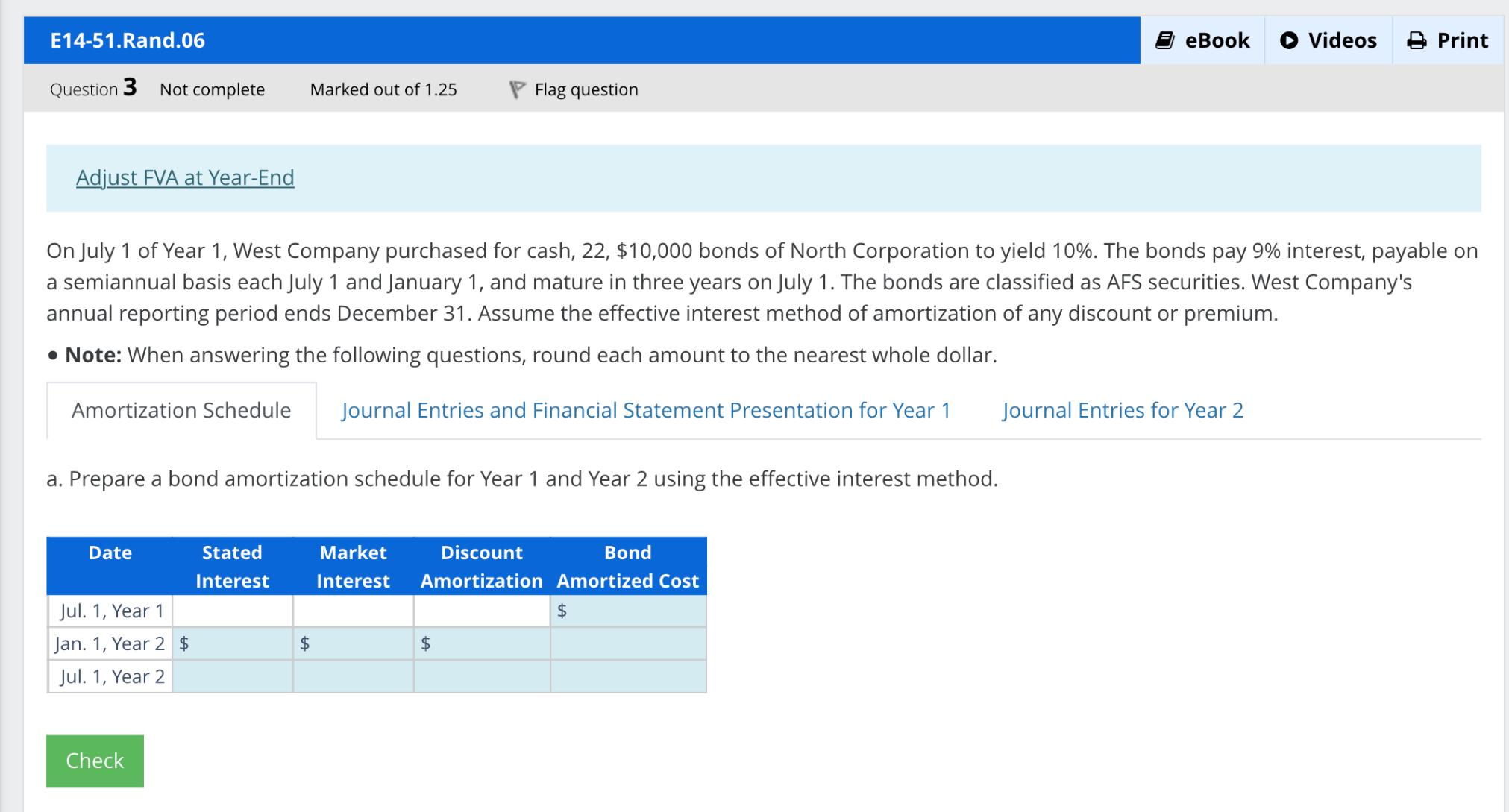 Solved E14-51.Rand. 06eBookVideosPrintQuestion 3Not | Chegg.com