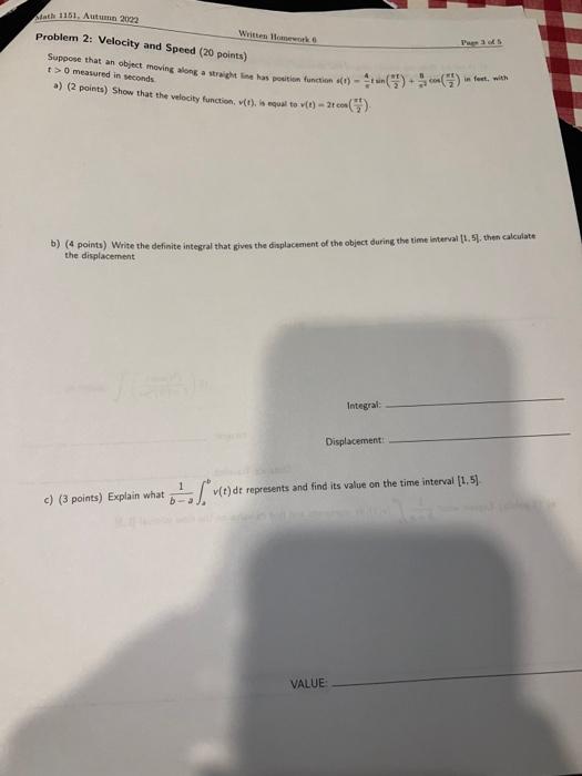 Solved Problem 1. Using the Fundamental Theorems (24 points) | Chegg.com