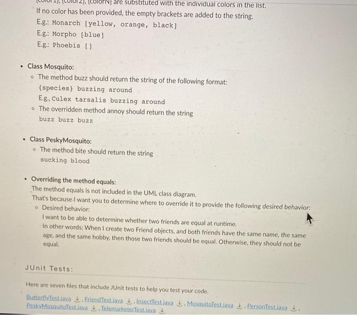 Instructions Create a new Java project called | Chegg.com