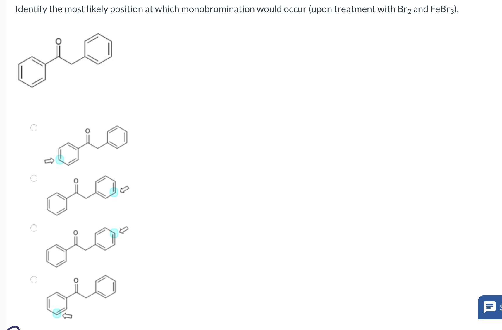 Solved Identify the most likely position at which | Chegg.com