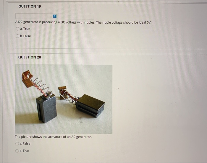 Solved QUESTION 5 An AC generator is built with 12 poles. | Chegg.com