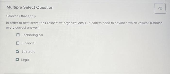 Solved Multiple Select Question Select all that apply In | Chegg.com