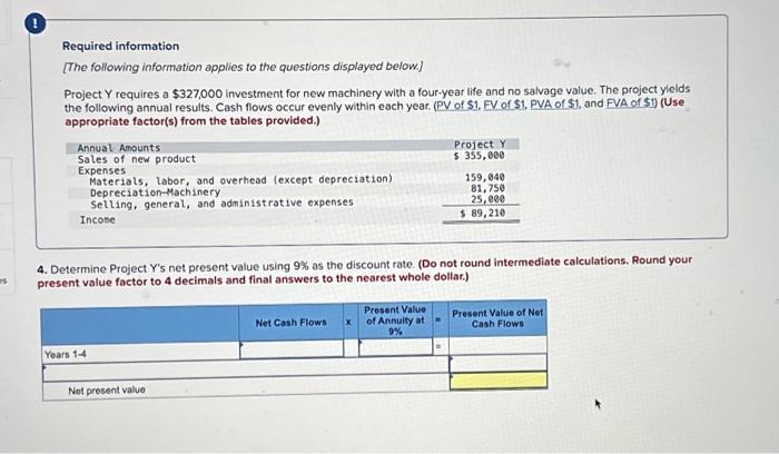 Solved Required information [The following information | Chegg.com