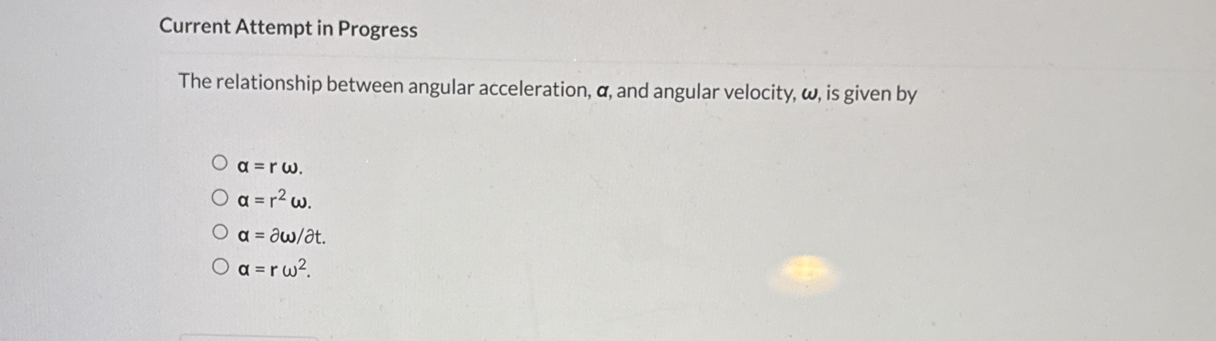 Solved Current Attempt in ProgressThe relationship between | Chegg.com